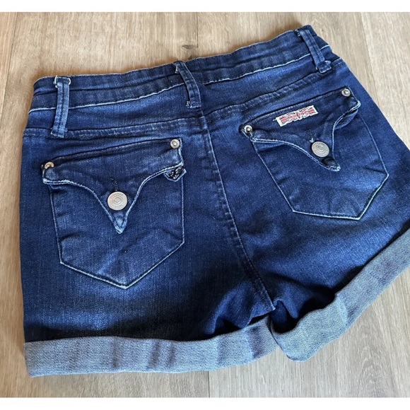Hudson Jeans | Bottoms | Hudson Girls Dark Wash Adjustable Roll Cuffed ...
